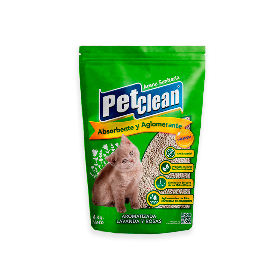 PetClean Lavanda y Rosas 2kg, 5kg y 10Kg | La ponderosa | Todo por tu ...